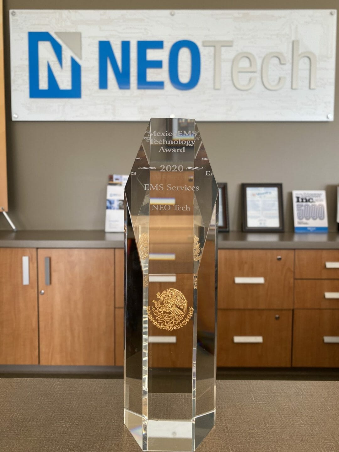 NEOTech manufacturing in Mexico distinguish themselves in winning award